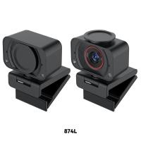 China PDAF Focus 4K Web Camera Touch Adjustable Brightness PC Webcam 874L for sale