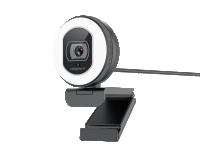 China 2K Autofocus Webcam Stereo Microphone USB Camera with Fill Light 866 PLUS for sale