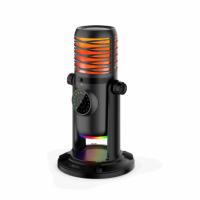 China USB Microphone for YouTube Creators with RGB Lighting Four Pickup Patterns for sale