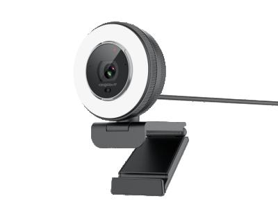 China 1080P Autofocus Webcam with 60FPS Video and Adjustable Fill Light for Online Communication for sale