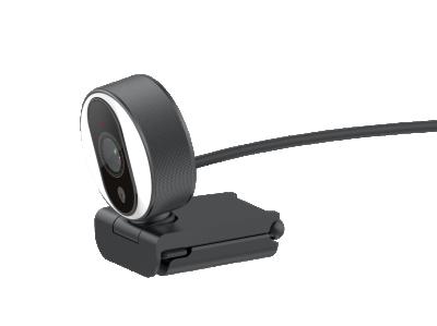 China USB Webcam with Fill Light and Microphone for Online Teaching and Streaming for sale