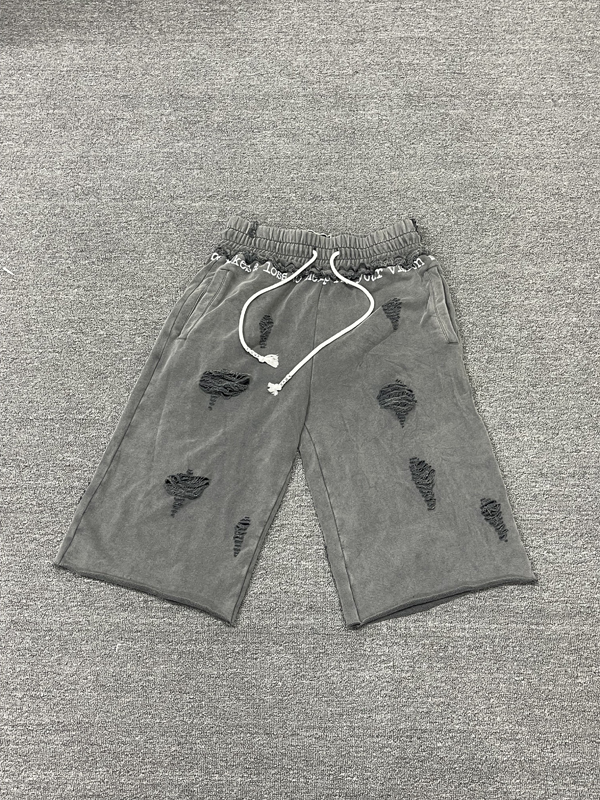 Patchwork Sweat Shorts