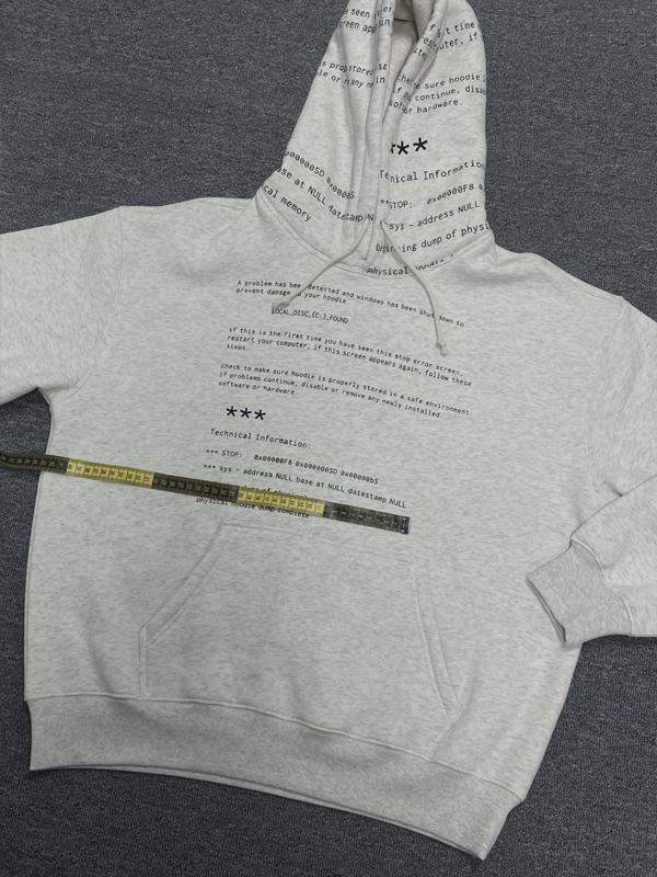 niche computer nerd graphic hoodie