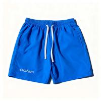 China Custom Manufacturer Drawstrings Embroidery Running Summer Beach Sport Pants Casual Gym Mens Sweat Swim Nylon Shorts for Men for sale