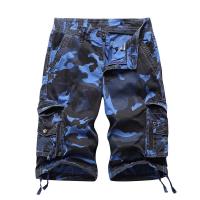 China Custom Manufacturer Camouflage Denim Summer Beach Sport Pants Casual Gym Camo Mens Sweat Cargo Streetwear Baggy Shorts for Men for sale