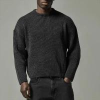 China Wholesale Blank Casual Pullover Cotton Jumper Fashion Mens Sweater Winter Clothes Crewneck Pullover Knitted Sweater Men for sale