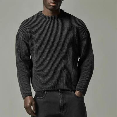 China Wholesale Blank Casual Pullover Cotton Jumper Fashion Mens Sweater Winter Clothes Crewneck Pullover Knitted Sweater Men for sale