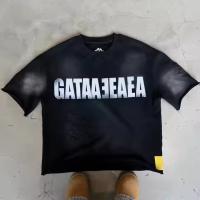 China Custom Heattransfer Plain Tshirts for Printing With Logo Men Cotton Streetwear Acid Wash Tee Sublimation Gym Oversized T-Shirts for sale