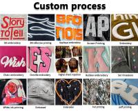 China High Quality Patch Embroidery Streetwear Oversized Men Cotton T Shirt Custom Short Sleeve Button up Collar Down Shirt for Men for sale