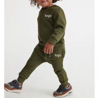 China Hot Selling Custom Cotton Autumn Boys Outdoor Jogger Tracksuit Hoodie Drawstring Sweatpants Two Pieces Set Kid Clothing Set for sale
