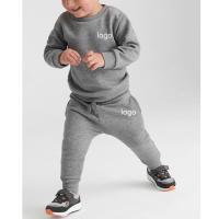 China Hot Selling Custom Cotton Autumn Boys Outdoor Jogger Tracksuit Hoodie Drawstring Sweatpants Two Pieces Set Kid Clothing Set for sale