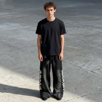 China Acid Wash Full Rhinestone Y2k Sports Sweat Pants Men Custom High Quality Print Vintage Jogging Baggy Mens Sweatpants for sale