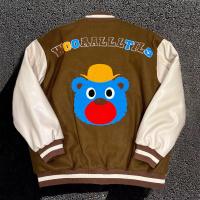 China Streetwear Manufacturer Wholesale Custom Letterman Plus Size Varsity Jacket Man Winter Vintage School College Men'S Jackets Coat for sale