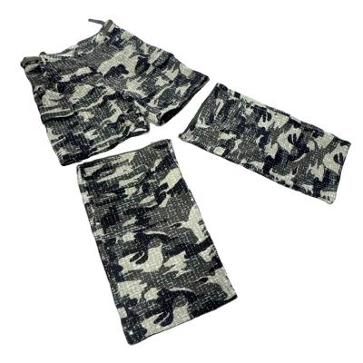 China Wholesale Custom Hip Hop Camouflage Ripped Outdoor Denim Sweat Pants Men Hunting Working Carpenter Camo Baggy Sweatpants Jeans for sale