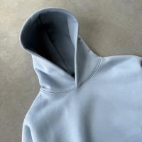 China Heavyweight 100% Cotton Drop Shoulder Blank Hoodie Custom High Quality Sudaderas Hombre Zip up Sweatshirt 450gsm Pullover Hoodie for sale