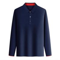 China Hot Sale 2025 Designer 100% Cotton Men's Polo Shirt Custom High Quality Rugby Long Embroidered Logo Golf Polo Shirt for Men for sale