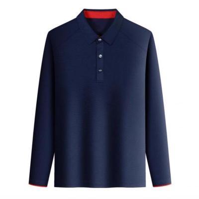 China Hot Sale 2025 Designer 100% Cotton Men's Polo Shirt Custom High Quality Rugby Long Embroidered Logo Golf Polo Shirt for Men for sale