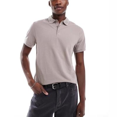 China 2025 Trend High Quality Casual Business Knit Polo Shirts for Men Manufacturer Custom Shorts Sleeve Golf Men's Polo Shirts for sale
