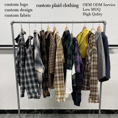 China Manufacturers Custom Oversized Cropped Zip up Plaid Waffle Hoodie Men Streetwear Triple Double Layer Hooded Heavyweight Hoodie for sale