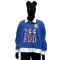 China High Quality Custom Polo Long Sleeve Football T-Shirts for Men Vintage Number Embroidery Logo Classic StreetWear Soccer Jersey for sale