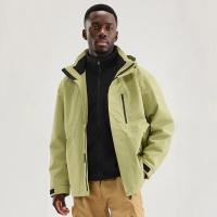 China Manufacturer Custom Polar Fleece Lining Varsity Men's Jacket Outdoor Windproof Waterproof Jogger Interchange Jacket for Men for sale