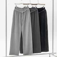 China Custom Double Waist Casual Women's Pants Manufacturer Jongger Baggy Sweatpants Long Sweat Plus Size Yoga Knit Pants for Women for sale