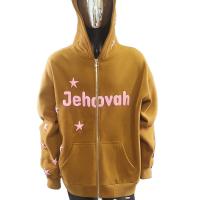 China New Arrival Zippered Hoodie Heavy Weight 100% Cotton Hoodie With Zipper Custom 3d Puff Printing Men's Zip-up Hoodies for sale