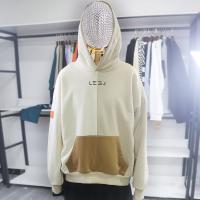 China Dongguan Manufacturer Custom Logo Oversized Distressed Men'S Hoodies Heavyweight Blank Vintage Cotton Pullover Hoodie Men for sale