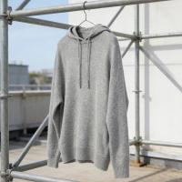 China Custom Logo Branded Drawstring Hoody Sweater Pullover Premium Wool Cashmere Hoodies Without Pockets Men Fleece Fabric Printed for sale