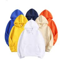 China Custom Heavyweight Hoodie Sweatshirts 100% Polyester Cotton Oversize Casual Blank Sublimation Hoodies for Printing High Quality for sale