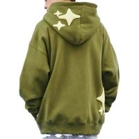 China Oem Custom High Quality Wholesale 100% Cotton Hoodie Street Wear Puff Printing Zip up Men Design Plus Size Unisex Hoodies for sale