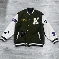 China Custom Men's Baseball Uniform Winter Embroidered Oversized Fit Jogger Letter Plus Size Varsity Bomber Casual Work Outdoor Jacket for sale
