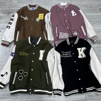China Casual Varsity Jersey Baseball Jacket Oem Custom Chenille Embroidery Logo Outdoors Letterman Loose Leather Jackets for Mens for sale