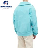 China OEM Fleece Jacket for Men Custom Chenille Chain Embroidery 100% Wool Leather Sleeve Vintage Letterman Hoodies for sale