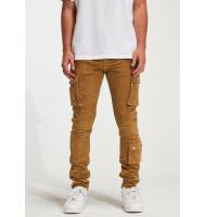 China Cargo Pants Men's High Quality Heavyweight Brown Corduroy Mens Sweatpants Fall and Winter Slim Fit Pencil Sweat Pants for Men for sale
