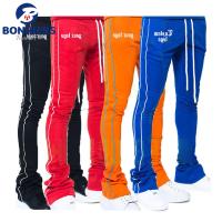 China Wholesale New Custom Logo High Quality Printing Vintage Sweat Pant and Street Wear Cotton 100% Men'S Leggings Pants for sale