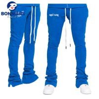 China Wholesale New Custom Logo High Quality Printing Vintage Sweat Pant and Street Wear Cotton 100% Men'S Leggings Pants for sale