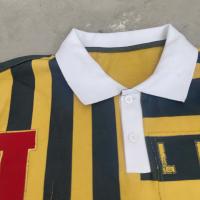 China Custom High Quality Striped Embroidery Lapel Thermal Cotton Rugby Shirts Apparel Manufacturer Joggers Jersey Polo TShirt for Men for sale