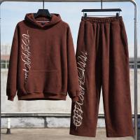 China OEM/odm Service Casual 100% Cotton Long Sleeve Comfortable Cheap High Quality Tracksuit Oversized Loose Sweatsuit Jogging Sets for sale