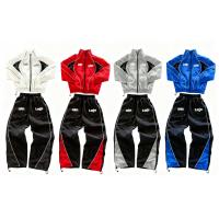 China Manufacturers Custom High Quality Sweatsuit Nylon Joggers 3m Reflective Jacket Sets Windbreaker Streetwear Tracksuit for Men for sale