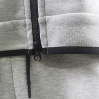 China Customized Men's Sportswear Zipper Hoodie Sweatpants Two Piece Tracksuit Outdoor Training Jogging Set for sale