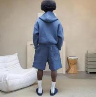 China Hot Selling 2025 High Quality Joggers Oversized Sweatsuit Wholesale Custom Tracksuit 2 Pieces Hoodie Shorts Sets for Men for sale