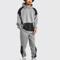 China Custom Embroidery Logo Men Jogger Sportswear Flared Sweatpants and Hoodie Sets 2 Piece Sweatsuit Fitness Tracksuit Men'S Suits for sale
