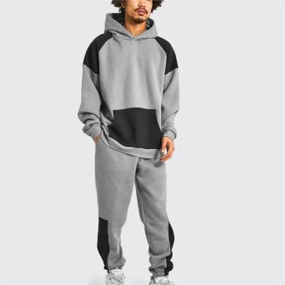 China Custom Embroidery Logo Men Jogger Sportswear Flared Sweatpants and Hoodie Sets 2 Piece Sweatsuit Fitness Tracksuit Men'S Suits for sale