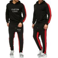 China Men's Tracksuit Winter Male Fashion Fleece Suit Sports Jogger Tracksuits Men's Sets Hoodies Sportswear Suit for sale