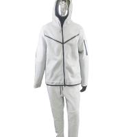 China Turtleneck Hooded Sweatshirt and Cuffed Pants Custom Logo Print Embroidery Jogger Sportswear Unisex Tracksuit for sale
