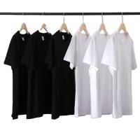 China High Quality 100% Cotton t Shirt Summer Custom LOGO 12 Colors 210gsm T-shirt Men's Blank Plain T Shirts 210g t Shirts for sale