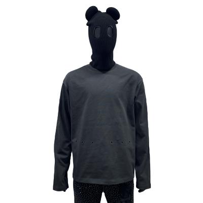 China Wholesale High Quality Casual Blank Autumn Long Sleeved Men's T-shirt Custom Low Moq Designer Round Neck Sweatshirt Tshirt Men for sale