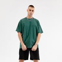 China Custom Logo 100% Cotton Casual Short Sleeve Vintage Acid Washed Plus Size Oversize Printed T-shirts for Men for sale