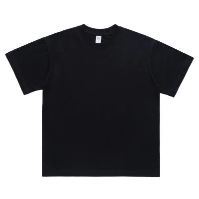 China Mingarment Wholesale High Quality 300grams Men Tshirts 100% Cotton Blank Heavyweight Tshirt Drop Shoulder Loose T-Shirts for Men for sale